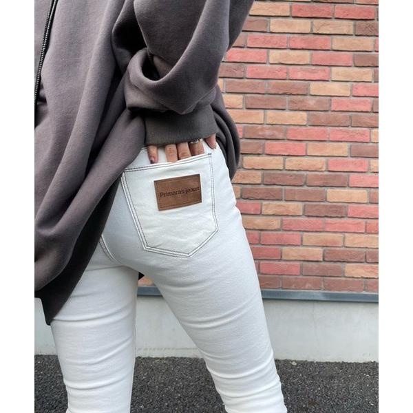 ZOZO問い合わせ番号:105271937ショップ:merrylatte，メリーラテブランド:merrylatte，メリーラテ商品名:ステッチデザインストレッチスキニーデニムパンツ【Primaras】カテゴリ:パンツ>デニムパンツブラ...