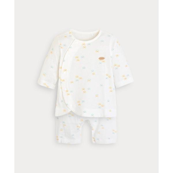 ZOZO問い合わせ番号:105272115ショップ:moimoln，モイモルンブランド:moimoln，モイモルン商品名:【mini moi】【セットアップ】サマースパーク7分袖トップス＆パンツカテゴリ:ママ＆ベビー>マタニティウェア...