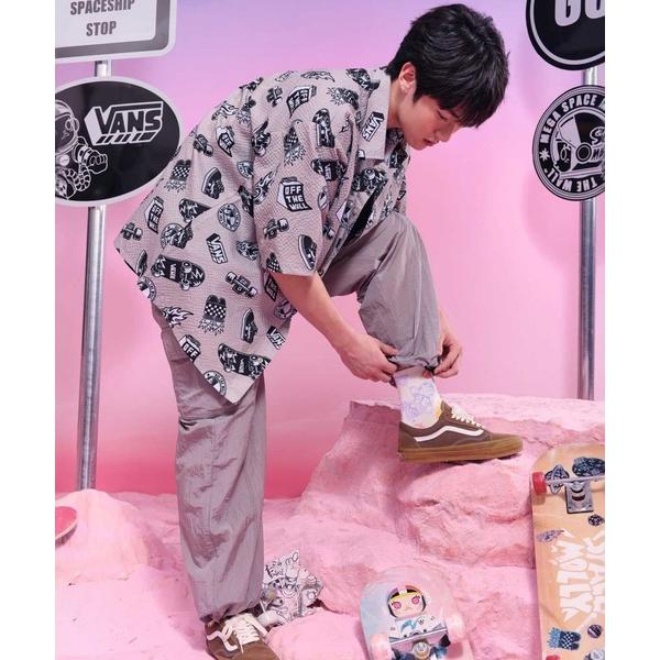 『タイムセール実施中』ZOZO問い合わせ番号:105272260ショップ:VANS，ヴァンズブランド:VANS，バンズ商品名:SPACE MOLLY AOP シャツ / MISC AOP SS SHIRT FOG SPACE MO VN00...