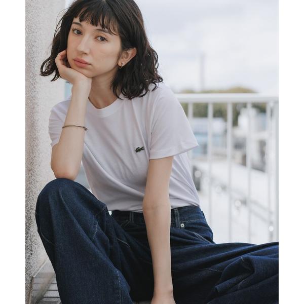 ZOZO問い合わせ番号:105272365ショップ:ROOP TOKYO，ループトーキョーブランド:LACOSTE，ラコステ，ROOPTOKYO，ループトウキョウ商品名:LACOSTE/ラコステ WOMEN ロゴ Tシャツ ワンポイント シ...