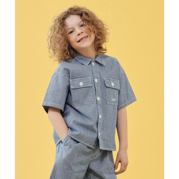 ZOZO問い合わせ番号:105272389ショップ:Lee，リーブランド:Lee，リー商品名:Lee/リー【110-160cm】キッズ フィールドシャツカテゴリ:トップス>シャツ/ブラウスブランド品番:LK6004-0001素材:ヒッ...