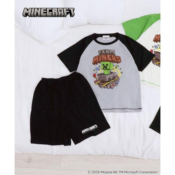 ZOZO問い合わせ番号:105272420ショップ:RUGGEDWORKS，ラゲッドワークスブランド:RUGGEDWORKS，ラゲッドワークス商品名:《マインクラフト》 キッズ 半袖 ハーフパンツ パジャマ ルームウェア ラグランカテゴリ:...