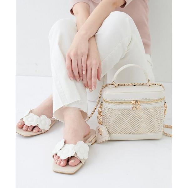 ZOZO問い合わせ番号:105272450ショップ:natural couture，ナチュラルクチュールブランド:natural couture，ナチュラルクチュール商品名:〈MARY QUANTコラボ〉デイジーモチーフサンダルカテゴリ:シ...