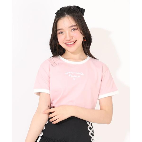 『タイムセール実施中』ZOZO問い合わせ番号:105272676ショップ:BABYDOLL，ベビードールブランド:PINKHUNT，ピンクハント商品名:PINKHUNT リンガーTシャツ 1513Kカテゴリ:トップス>Tシャツ/カット...