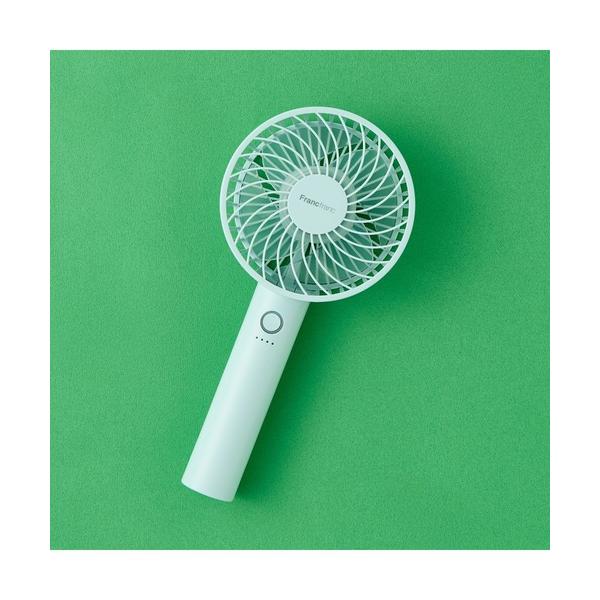 ZOZO問い合わせ番号:105272716ショップ:Francfranc，フランフランブランド:Francfranc，フランフラン商品名:【2026年モデル】フレ ハンディファン 携帯扇風機 5段階風量調整 充電池 USB充電 Type-C...