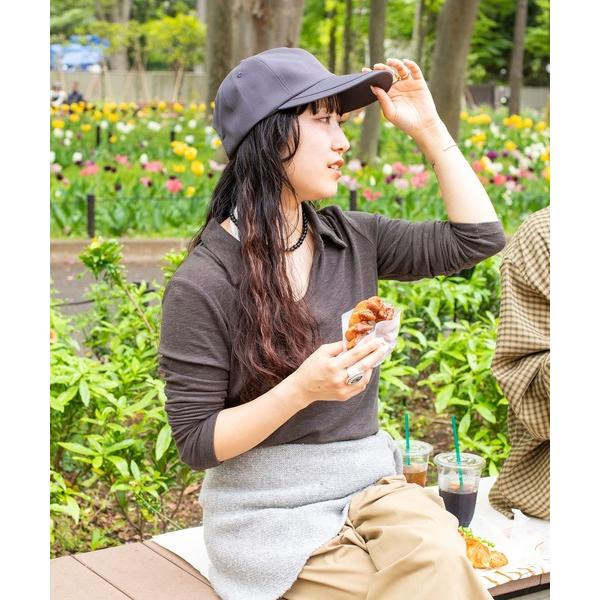ZOZO問い合わせ番号:105273440ショップ:CA4LA，カシラブランド:CA4LA，カシラ商品名:PALE CAP 8カテゴリ:帽子>キャップブランド品番:SHK01317素材:ポリエステル97% ポリウレタン3%カラー:ホワ...