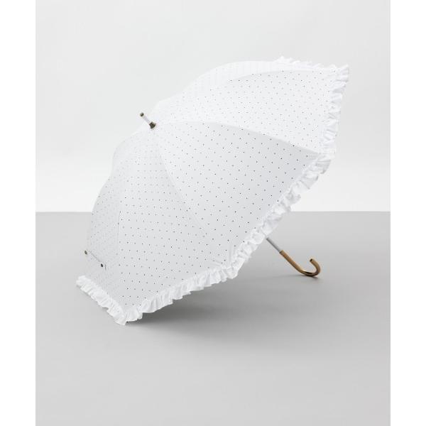 ZOZO問い合わせ番号:105273956ショップ:AURORA，オーロラブランド:dazzlin，ダズリン，AURORA，オーロラ商品名:【dazzlin(ダズリン)】ストライプ・ドットフリル晴雨兼用傘（長傘）カテゴリ:ファッション雑貨&...