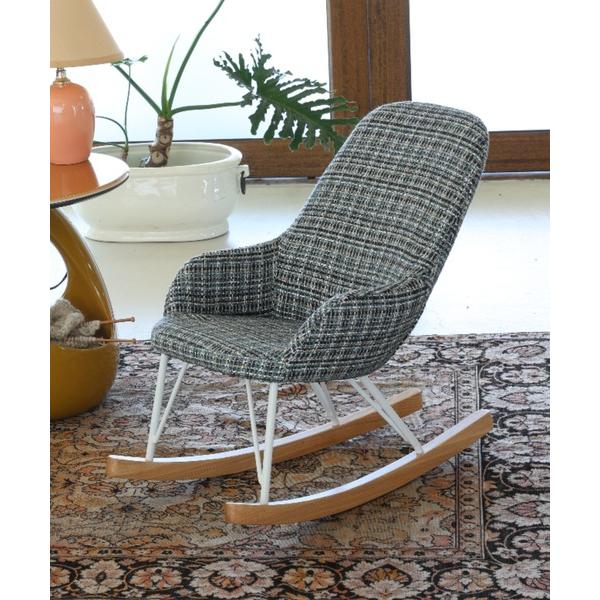 ZOZO問い合わせ番号:105274084ショップ:DULTON，ダルトンブランド:DULTON，ダルトン商品名:ROCKING CHAIR TWEED/ ロッキング チェアカテゴリ:インテリア>家具ブランド品番:GM-0828TBL...