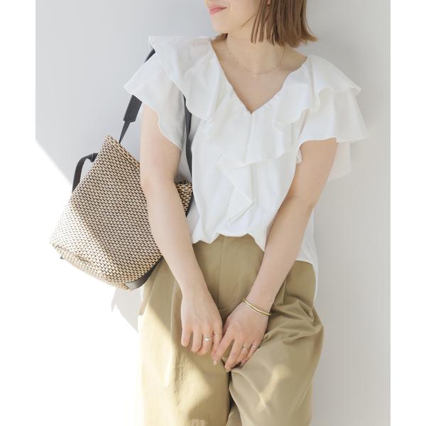 ZOZO問い合わせ番号:105274123ショップ:JOURNAL STANDARD，ジャーナルスタンダードブランド:JOURNAL STANDARD relume，ジャーナルスタンダード　レリューム商品名:《WEB限定追加3》フリルプルオ...