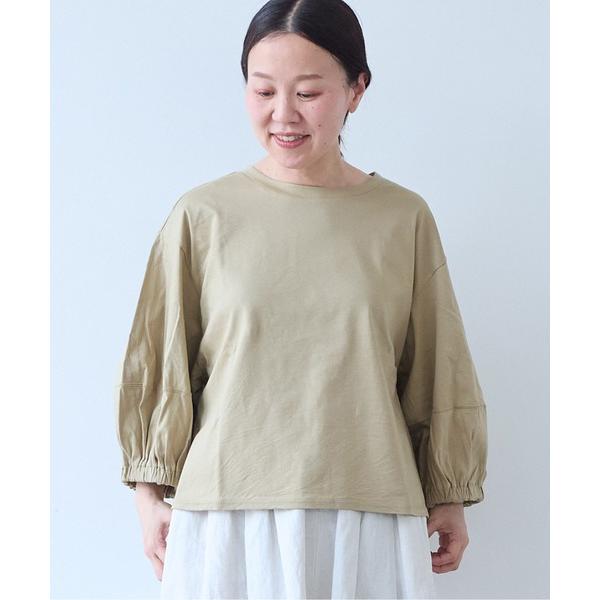 ZOZO問い合わせ番号:105274407ショップ:bulle de savon，ビュルデサボンブランド:yuni，ユニ　，bulle de savon，ビュルデサボン商品名:high count/C baloon sleeves プルオー...