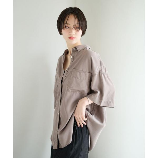 ZOZO問い合わせ番号:105274521ショップ:BAYFLOW，ベイフローブランド:BAYFLOW，ベイフロー商品名:[簡単ブラウジング仕様]2WAYスタンダート半袖シャツカテゴリ:トップス>シャツ/ブラウスブランド品番:6011...