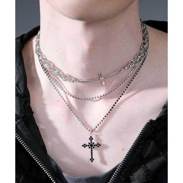 ZOZO問い合わせ番号:105274898ショップ:Ellno Loset，エルノロゼットブランド:Ellno Loset，エルノロゼット商品名:3layer cuff necklaceカテゴリ:アクセサリー>ネックレスブランド品番:...