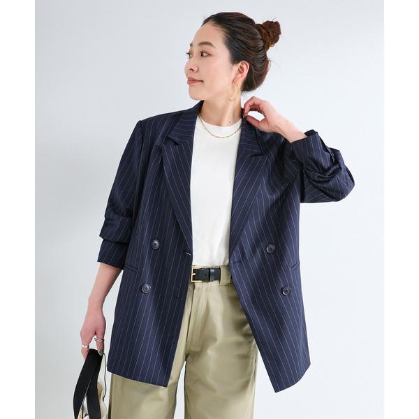 ZOZO問い合わせ番号:105275030ショップ:JOINT WORKS，ジョイントワークスブランド:B.C STOCK，ベーセーストック，Simplicite，サンプリシテ商品名:無地ストライプジャケットカテゴリ:ジャケット/アウター&...