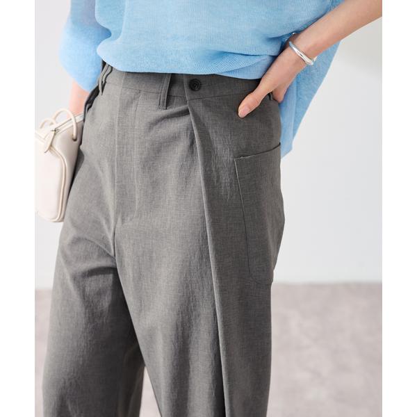 ZOZO問い合わせ番号:105285899ショップ:Spick &amp; Span，スピック アンド スパンブランド:FRAMeWORK，フレームワーク商品名:撥水強撚PEアジャストパンツカテゴリ:パンツ>スラックスブランド品番:2...