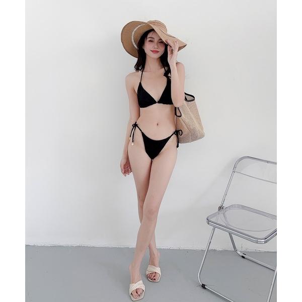 ※このアイテムは返品・交換対象外商品です。ZOZO問い合わせ番号:105294209ショップ:aimoha，アイモハブランド:BORA AURA，ボラオーラ商品名:BORA AURA ホルターネックサイドリボン水着ビキニ (SS)カテゴリ:...