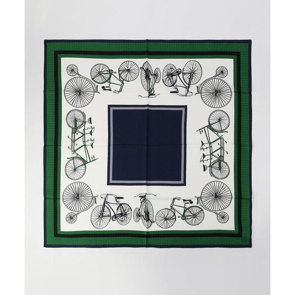 『タイムセール実施中』ZOZO問い合わせ番号:105311081ショップ:COMME CA，コムサブランド:COMME CA，コムサ商品名:自転車柄 スカーフカテゴリ:ファッション雑貨>ストール/ショールブランド品番:15-43NO0...