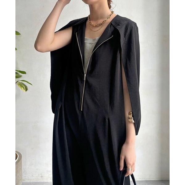 ZOZO問い合わせ番号:105311095ショップ:DouDou，ドゥドゥブランド:DouDou，ドゥドゥ商品名:【WEB限定】ケープマントオールインワンカテゴリ:オールインワン・サロペット>つなぎ/オールインワンブランド品番:DDZ...