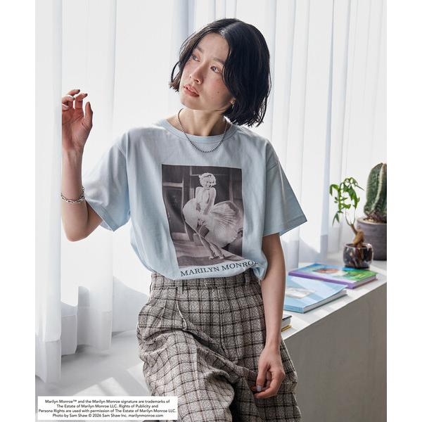 『タイムセール実施中』ZOZO問い合わせ番号:105311213ショップ:FREAK'S STORE，フリークスストアブランド:FREAK'S STORE，フリークスストア商品名:マリリン・モンロー THE ICONIC SHOT プリント...