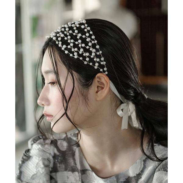 ZOZO問い合わせ番号:105311497ショップ:Ezick，エジックブランド:Ezick，エジック商品名:imitation pearl headdressカテゴリ:ヘアアクセサリー>カチューシャブランド品番:680081素材:人...