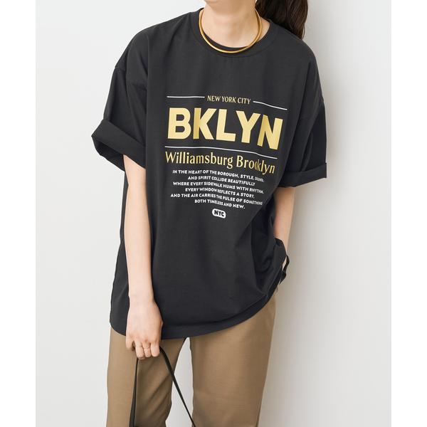 ZOZO問い合わせ番号:105311525ショップ:Spick &amp; Span，スピック アンド スパンブランド:Spick &amp; Span，スピックアンドスパン商品名:ロゴオーバーTシャツカテゴリ:トップス>Tシャツ/カ...