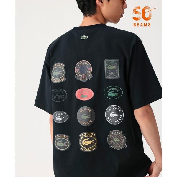 ZOZO問い合わせ番号:105311588ショップ:BEAMS MEN，ビームス メンブランド:LACOSTE，ラコステ，BEAMS，ビームス商品名:【別注】LACOSTE / アーカイブバッジ Tシャツカテゴリ:トップス>Tシャツ/...