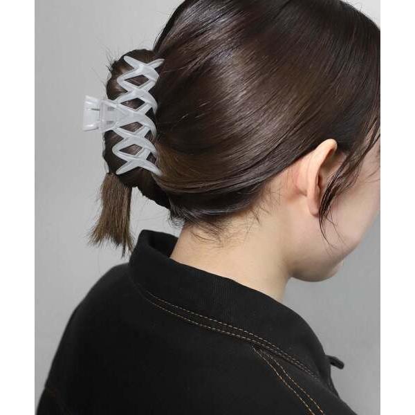 ZOZO問い合わせ番号:105312435ショップ:ANEMONE，アネモネブランド:ANEMONE，アネモネ商品名:フランス製クロスバンスクリップ[M]カテゴリ:ヘアアクセサリー>バレッタ/ヘアクリップブランド品番:HG010238...