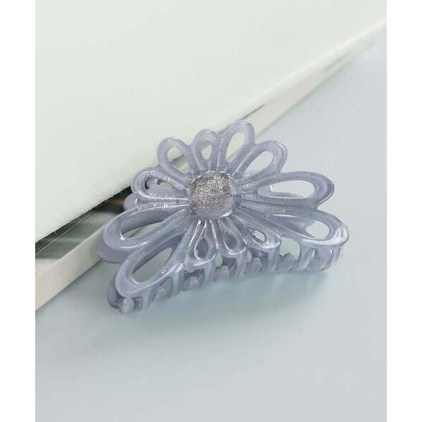 ZOZO問い合わせ番号:105312436ショップ:ANEMONE，アネモネブランド:ANEMONE，アネモネ商品名:フランス製ラメフラワーバンスクリップカテゴリ:ヘアアクセサリー>バレッタ/ヘアクリップブランド品番:HG010239...