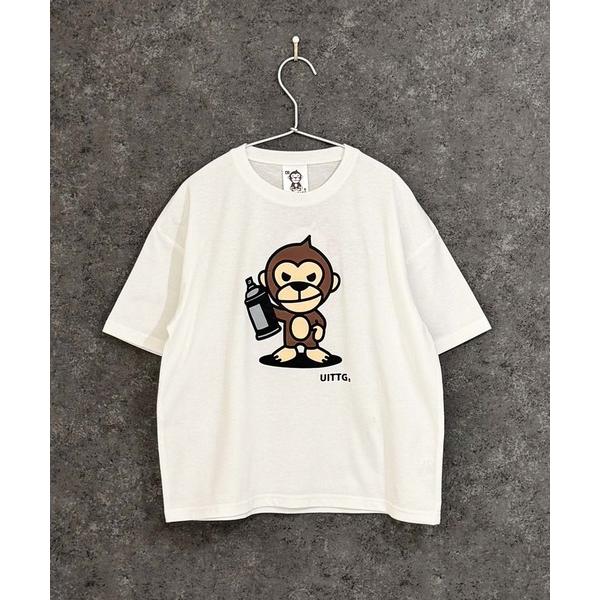 ZOZO問い合わせ番号:105312999ショップ:Avenue，アヴェニューブランド:SHISKY，シスキー商品名:【UITTG】ウイッグ オーバーサイズ プリント Tシャツ（UIT26-00）カテゴリ:トップス>Tシャツ/カットソ...