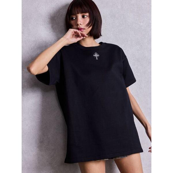 ZOZO問い合わせ番号:105313329ショップ:GYDA，ジェイダブランド:GYDA，ジェイダ商品名:sacred edge cross emboss BIG Tシャツカテゴリ:トップス>Tシャツ/カットソーブランド品番:0726...