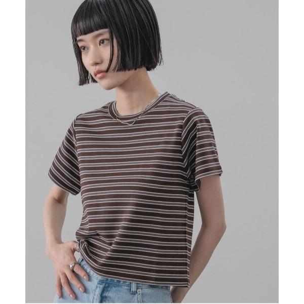 ZOZO問い合わせ番号:105313602ショップ:LOWRYS FARM，ローリーズファームブランド:LOWRYS FARM，ローリーズファーム商品名:フライスチビＴＥＥ 637055カテゴリ:トップス>Tシャツ/カットソーブランド...