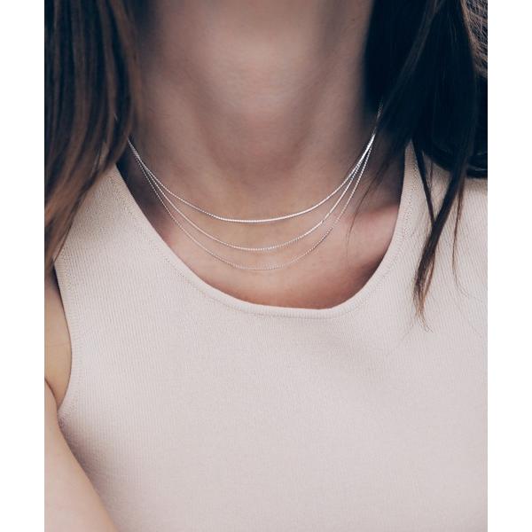ZOZO問い合わせ番号:105313801ショップ:perky room，パーキールームブランド:whoseA，フーシー，perky room，パーキールーム商品名:【silver925】Snake Chain 3 Line Nec / ス...