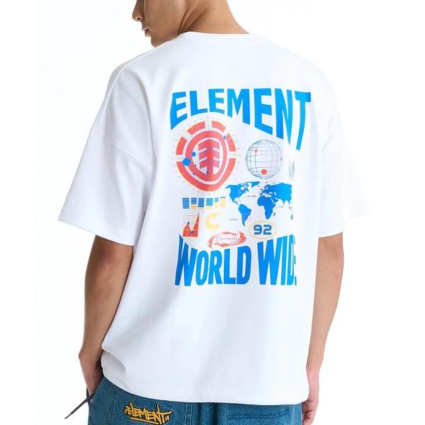 ZOZO問い合わせ番号:105314223ショップ:ムラサキスポーツ，ムラサキスポーツブランド:ELEMENT，エレメント，ムラサキスポーツ，ムラサキスポーツ商品名:ELEMENT/エレメント 半袖 Tシャツ ロゴ バックプリント BG02...