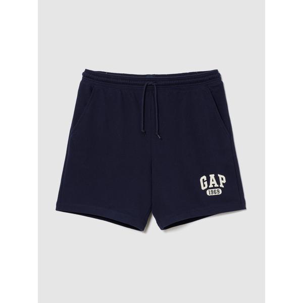 『タイムセール実施中』ZOZO問い合わせ番号:105314360ショップ:GAP，ギャップブランド:GAP，ギャップ商品名:ヴィンテージソフト フレンチテリー GAPロゴ スウェットショートパンツカテゴリ:パンツ>スウェットパンツブラ...