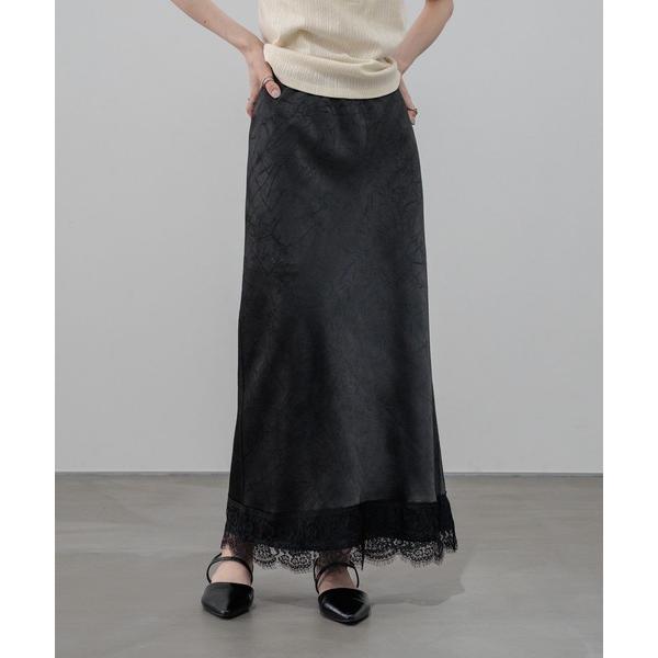 ZOZO問い合わせ番号:105314483ショップ:LOWRYS FARM，ローリーズファームブランド:LOWRYS FARM，ローリーズファーム商品名:ストレッチサテンレーススカート 680567カテゴリ:スカート>スカートブランド...