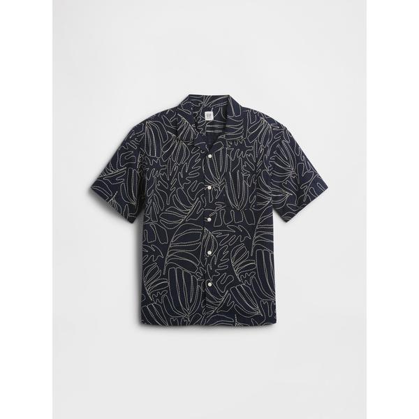 『タイムセール実施中』ZOZO問い合わせ番号:105314563ショップ:GAP，ギャップブランド:GAP，ギャップ商品名:テクスチャー バケーションシャツ (キッズ)カテゴリ:トップス>シャツ/ブラウスブランド品番:884191素材...