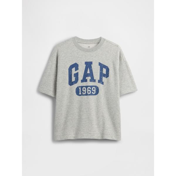 『タイムセール実施中』ZOZO問い合わせ番号:105314572ショップ:GAP，ギャップブランド:GAP，ギャップ商品名:フレンチテリーリラックス GAPロゴTシャツ (キッズ)カテゴリ:トップス>Tシャツ/カットソーブランド品番:...