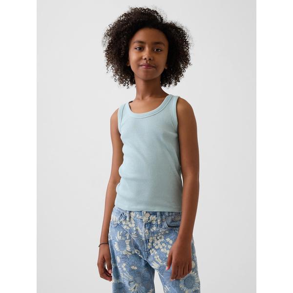 『タイムセール実施中』ZOZO問い合わせ番号:105314589ショップ:GAP，ギャップブランド:GAP，ギャップ商品名:リブ スクープネック タンクトップ (キッズ)カテゴリ:トップス>タンクトップブランド品番:894333素材:...