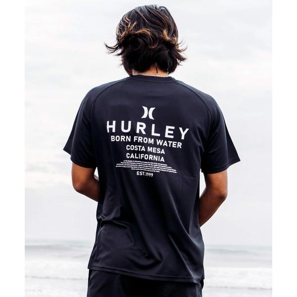ZOZO問い合わせ番号:105314645ショップ:ムラサキスポーツ，ムラサキスポーツブランド:Hurley ，ハーレー，ムラサキスポーツ，ムラサキスポーツ商品名:Hurley/ハーレー 水着 ラッシュガード 半袖 Tシャツ UVカット 撥...