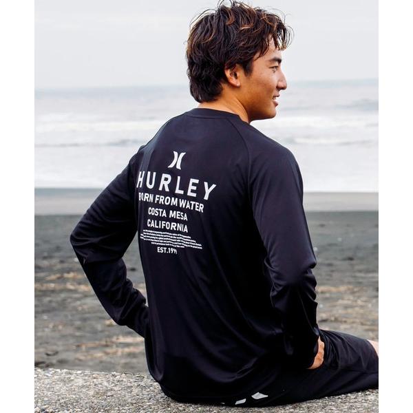 ZOZO問い合わせ番号:105314647ショップ:ムラサキスポーツ，ムラサキスポーツブランド:Hurley ，ハーレー，ムラサキスポーツ，ムラサキスポーツ商品名:Hurley/ハーレー 水着 ラッシュガード 長袖 Tシャツ ロンT UVカ...