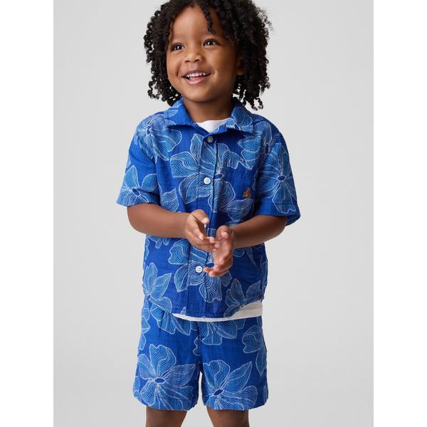 『タイムセール実施中』ZOZO問い合わせ番号:105314921ショップ:GAP，ギャップブランド:GAP，ギャップ商品名:コットンガーゼ フローラル コーデセット (幼児・ベビー)カテゴリ:ジャケット/アウター>セットアップブランド...