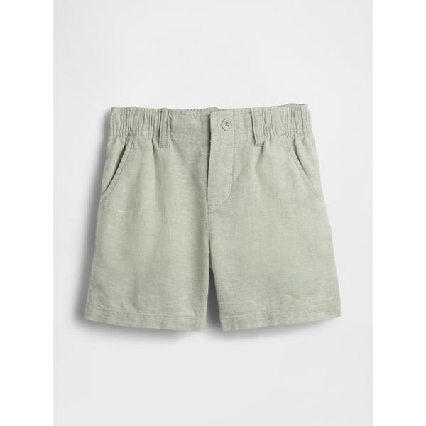 『タイムセール実施中』ZOZO問い合わせ番号:105314965ショップ:GAP，ギャップブランド:GAP，ギャップ商品名:コットンリネン ショートパンツ (幼児・ベビー)カテゴリ:パンツ>その他パンツブランド品番:887691素材:...