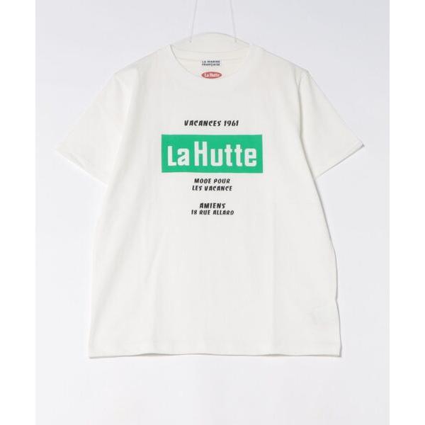 ZOZO問い合わせ番号:105315487ショップ:LA MARINE FRANCAISE，マリン フランセーズブランド:LA MARINE FRANCAISE，マリン フランセーズ商品名:【LA HUTTE】18/-OE天竺ロゴプリントS...