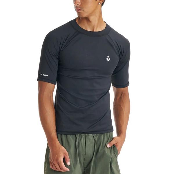 ZOZO問い合わせ番号:105315681ショップ:ムラサキスポーツ，ムラサキスポーツブランド:VOLCOM，ボルコム，ムラサキスポーツ，ムラサキスポーツ商品名:VOLCOM/ボルコム 水着 ラッシュガード 半袖 Tシャツ UVカット ST...