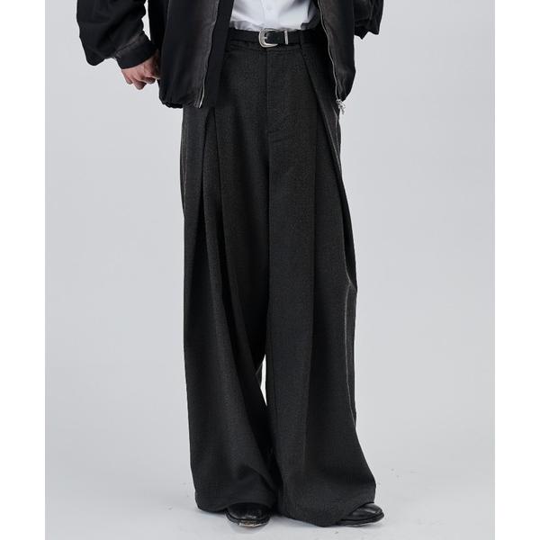 ZOZO問い合わせ番号:105316147ショップ:SINSS，シンスブランド:SINSS，シンス商品名:Cross tuck wide straight slacks / クロスタックワイドストレートスラックスカテゴリ:パンツ>スラ...