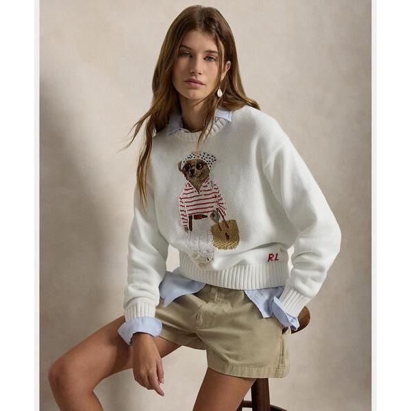 ZOZO問い合わせ番号:105351555ショップ:POLO RALPH LAUREN，ポロ ラルフ ローレンブランド:POLO RALPH LAUREN，ポロ ラルフ ローレン商品名:Polo ベア クルーネック セーターカテゴリ:トップ...