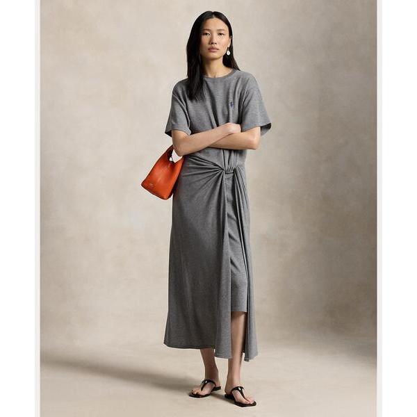 ZOZO問い合わせ番号:105351623ショップ:POLO RALPH LAUREN，ポロ ラルフ ローレンブランド:POLO RALPH LAUREN，ポロ ラルフ ローレン商品名:ツイストディテール Tシャツ ドレスカテゴリ:ワンピー...