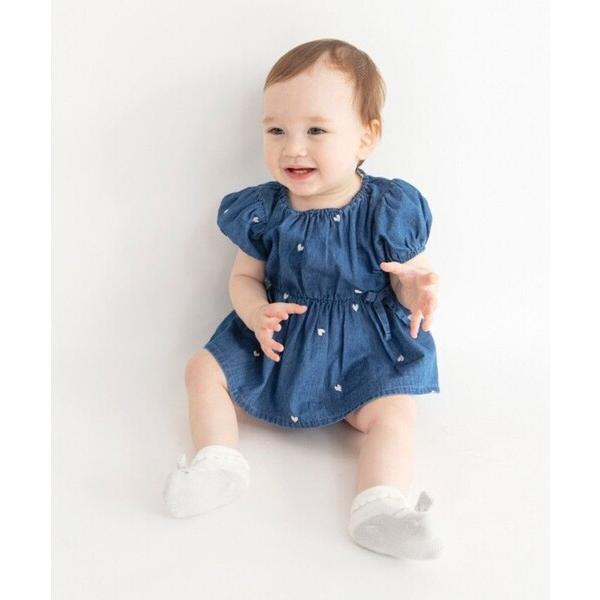 ※このアイテムは返品・交換対象外商品です。ZOZO問い合わせ番号:105351693ショップ:branshes，ブランシェスブランド:branshes，ブランシェス商品名:【おそろい】ハート刺しゅうデニムトップス＆ブルマセットカテゴリ:ママ...