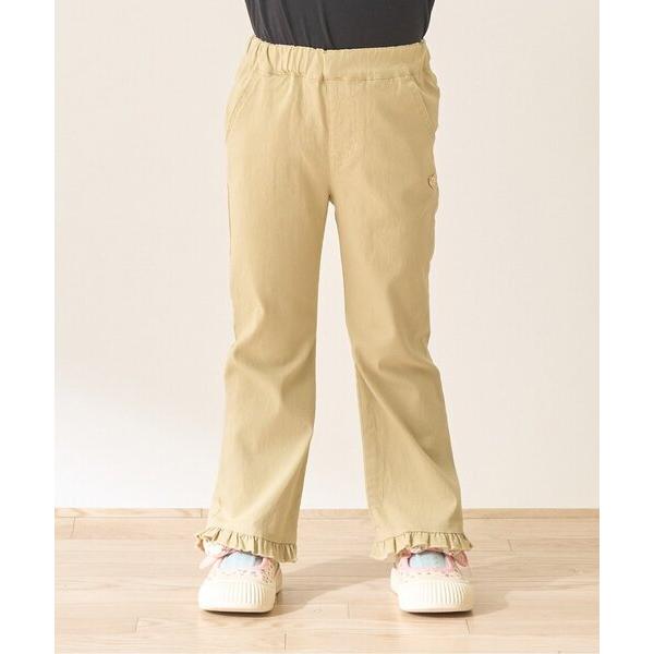 『タイムセール実施中』ZOZO問い合わせ番号:105351806ショップ:petit main，プティマインブランド:Lycee mine，リセマイン，petit main，プティマイン商品名:【ともパン】のーびのびストレッチ裾フリルフレア...