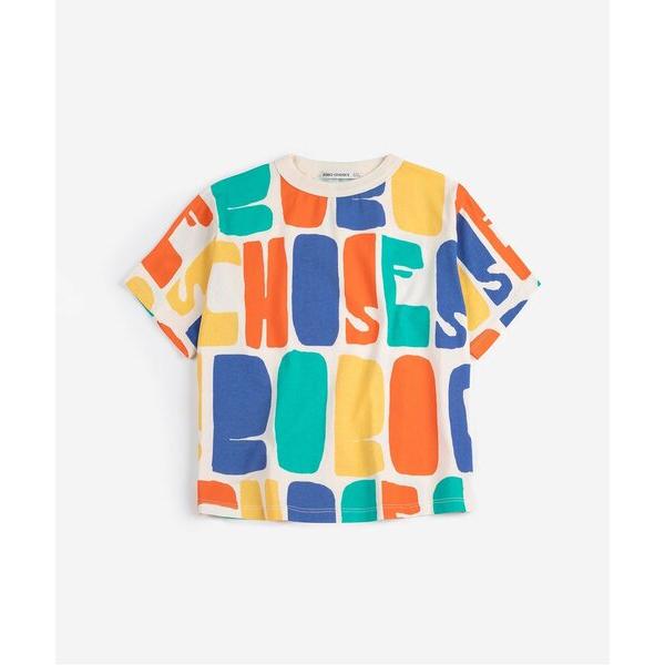 ZOZO問い合わせ番号:105352085ショップ:F.O.Online Store，エフオーオンラインストアブランド:BOBO CHOSES，ボボショーズ商品名:総柄Bobo Choses Color 半袖T【キッズ】カテゴリ:トップス&...