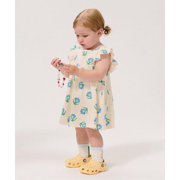 ※このアイテムは返品・交換対象外商品です。ZOZO問い合わせ番号:105352096ショップ:F.O.Online Store，エフオーオンラインストアブランド:BOBO CHOSES，ボボショーズ商品名:総柄Pixel Flowersワン...